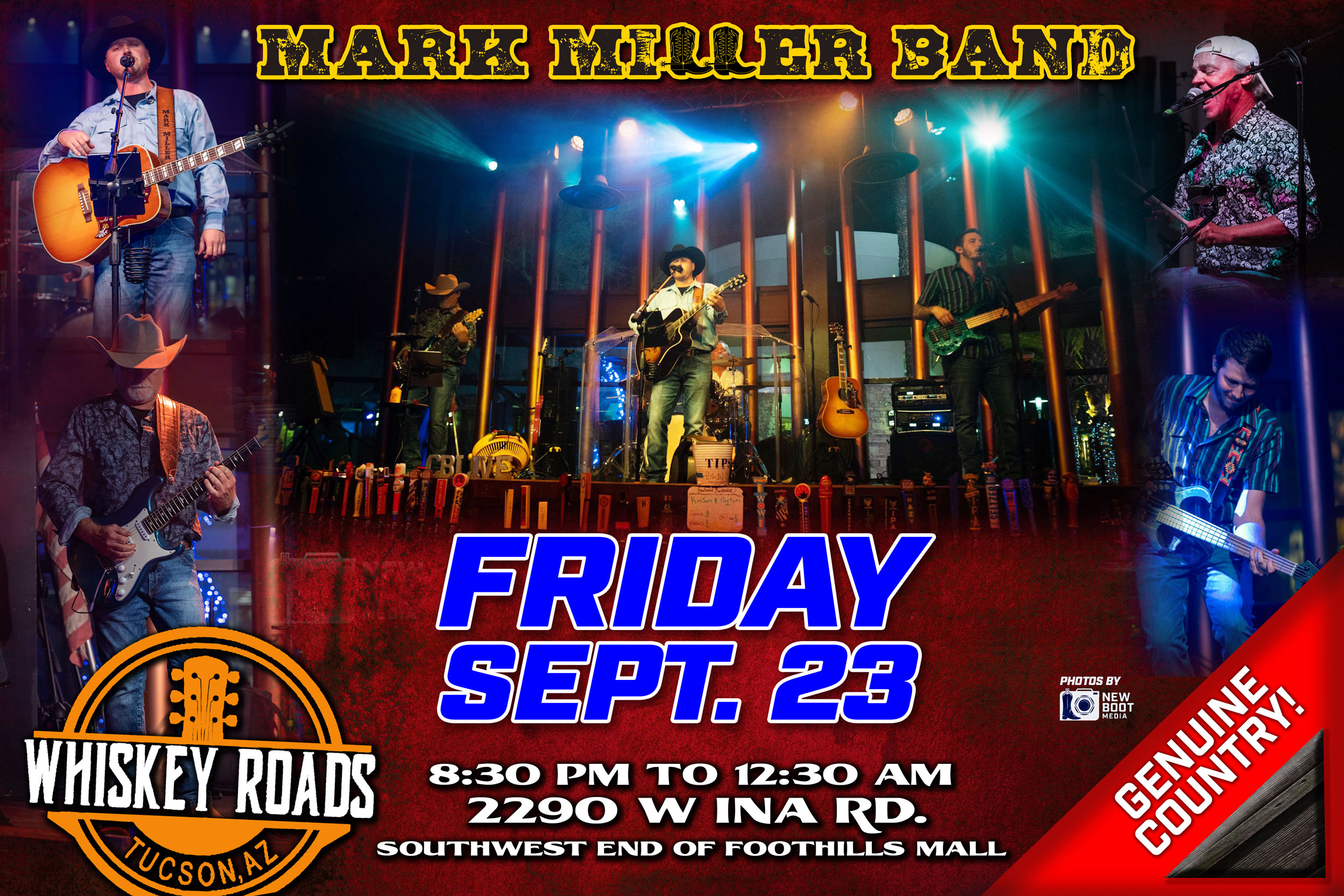 Upcoming Shows - The Mark Miller Band