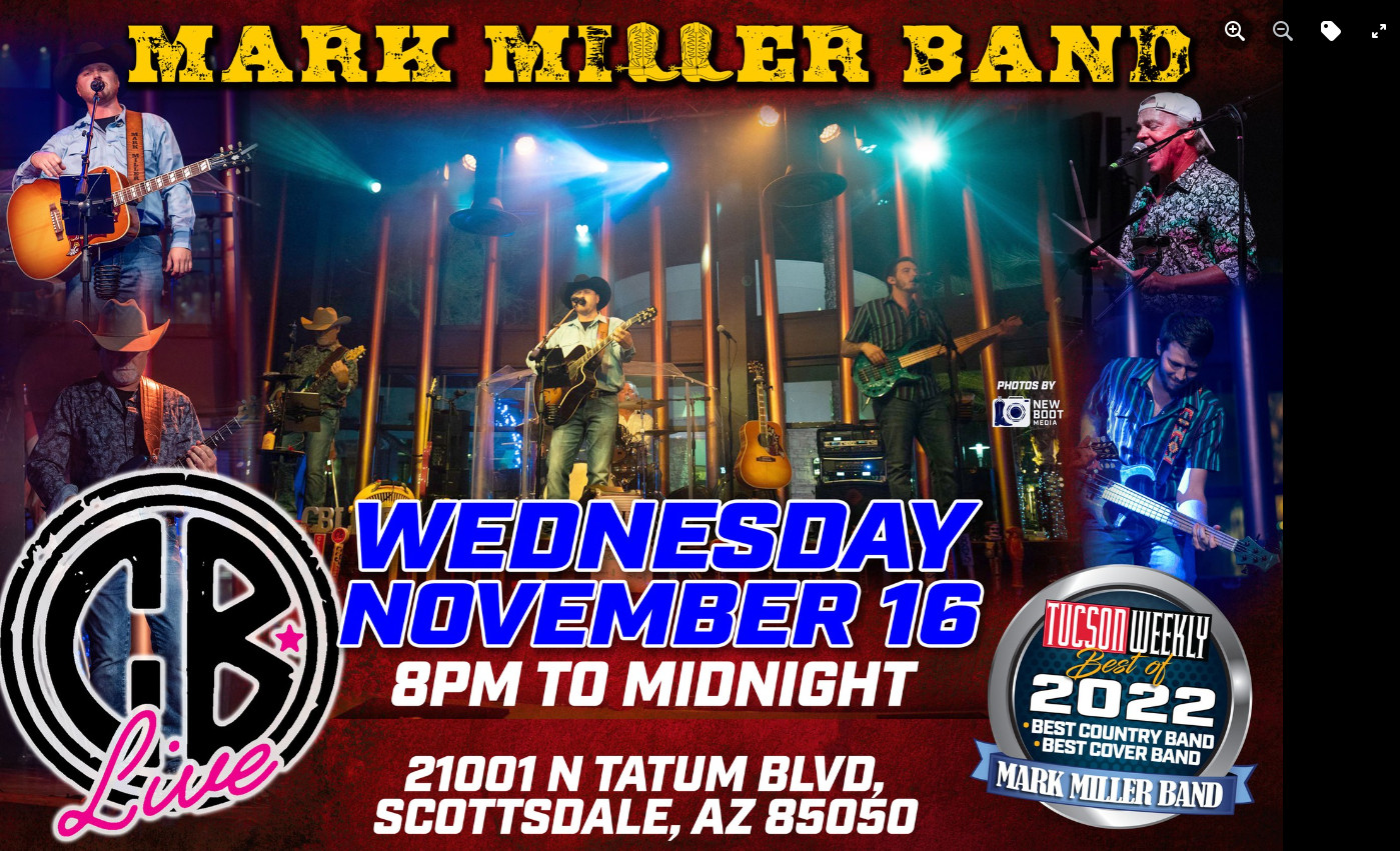 Upcoming Shows - The Mark Miller Band
